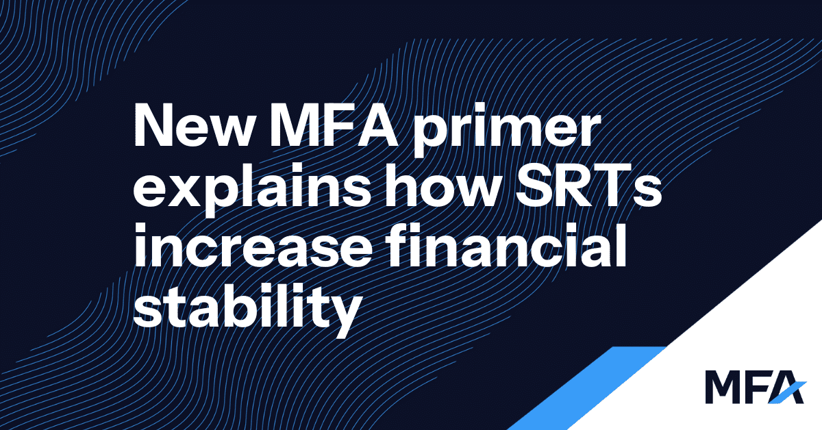 New MFA primer explains how significant risk transfers increase ...