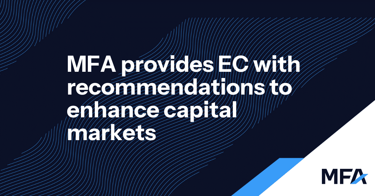 MFA provides the European Commission with recommendations to enhance ...