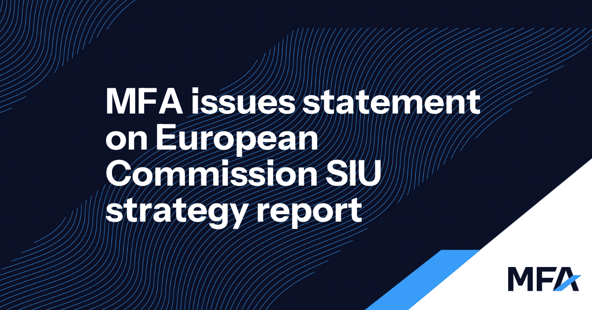 MFA issues statement on European Commission SIU strategy report ...
